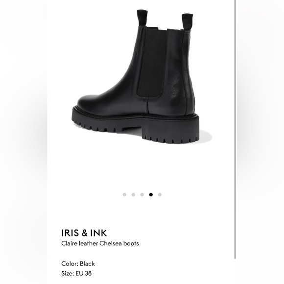 IRIS & INK | Shoes | Iris Ink Claire Leather Chelsea Boot | Poshmark